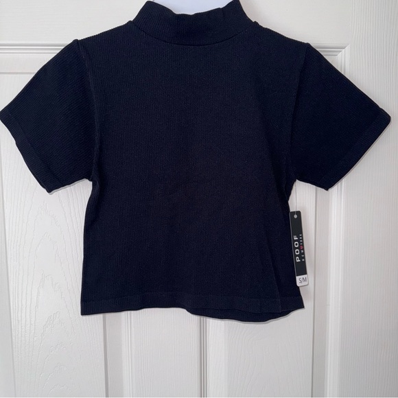 Poof New York | Shirts & Tops | Nwt Poof New York Top Short Sleeve High ...